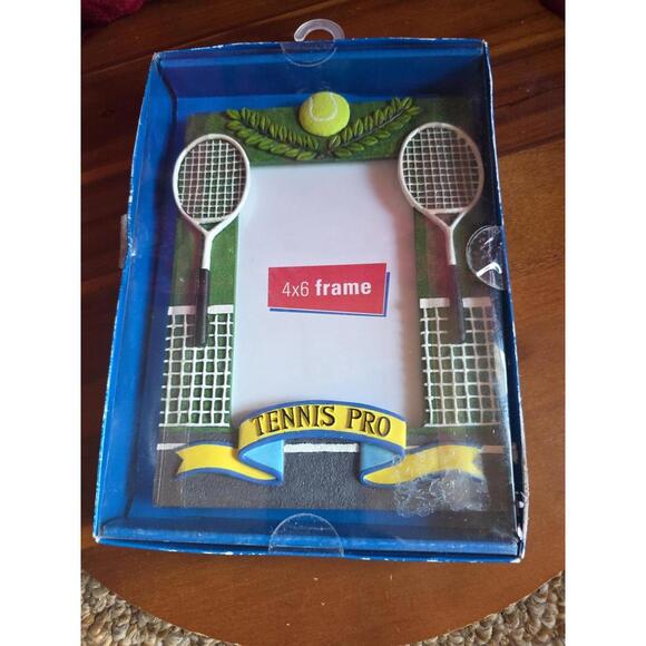 Accents | New Tennis Pro 3d Picture Frame 4x6 | Poshmark